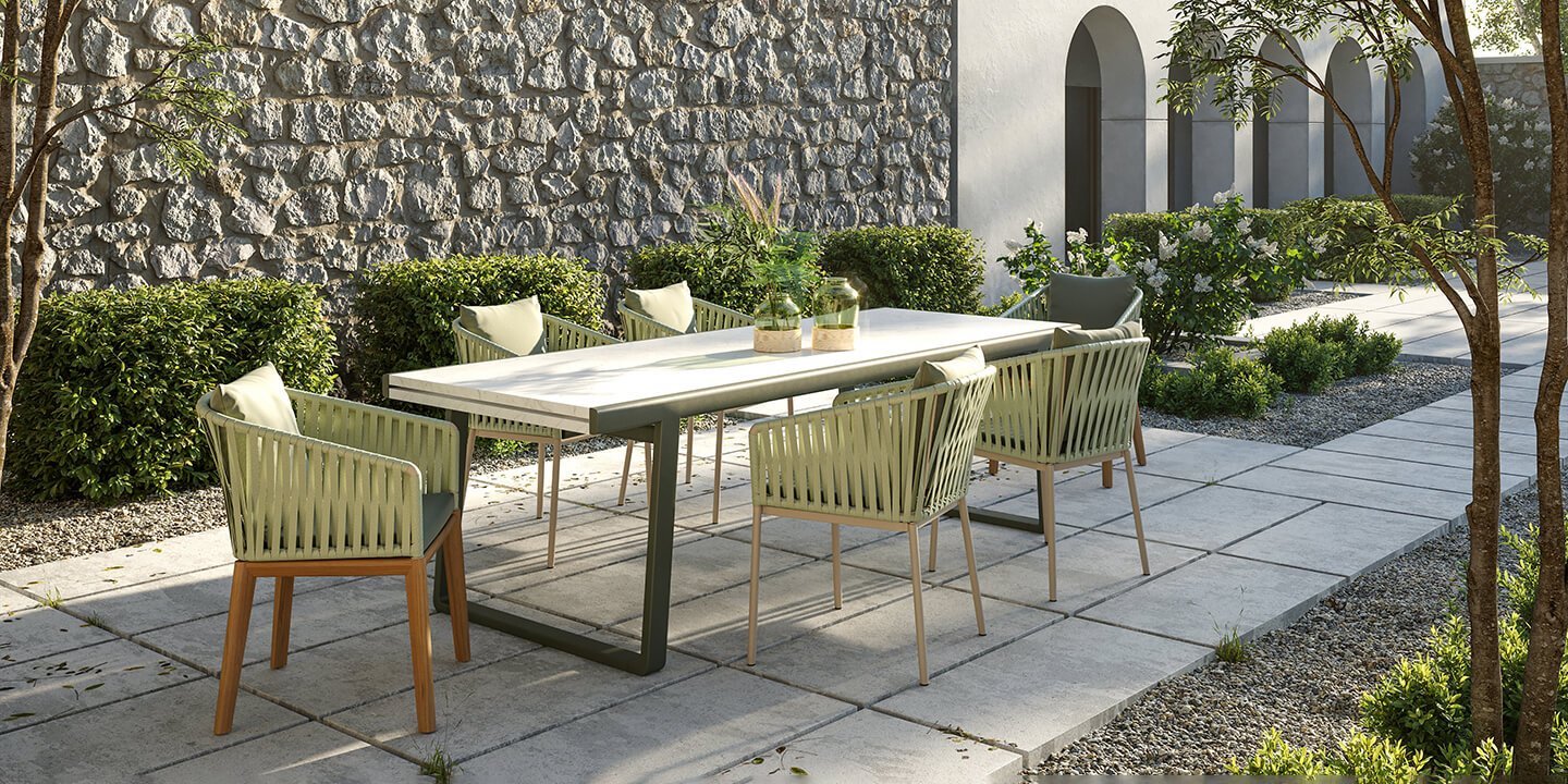 Bitta lounge dining extendable 8-10 Guests – scheel-larsen