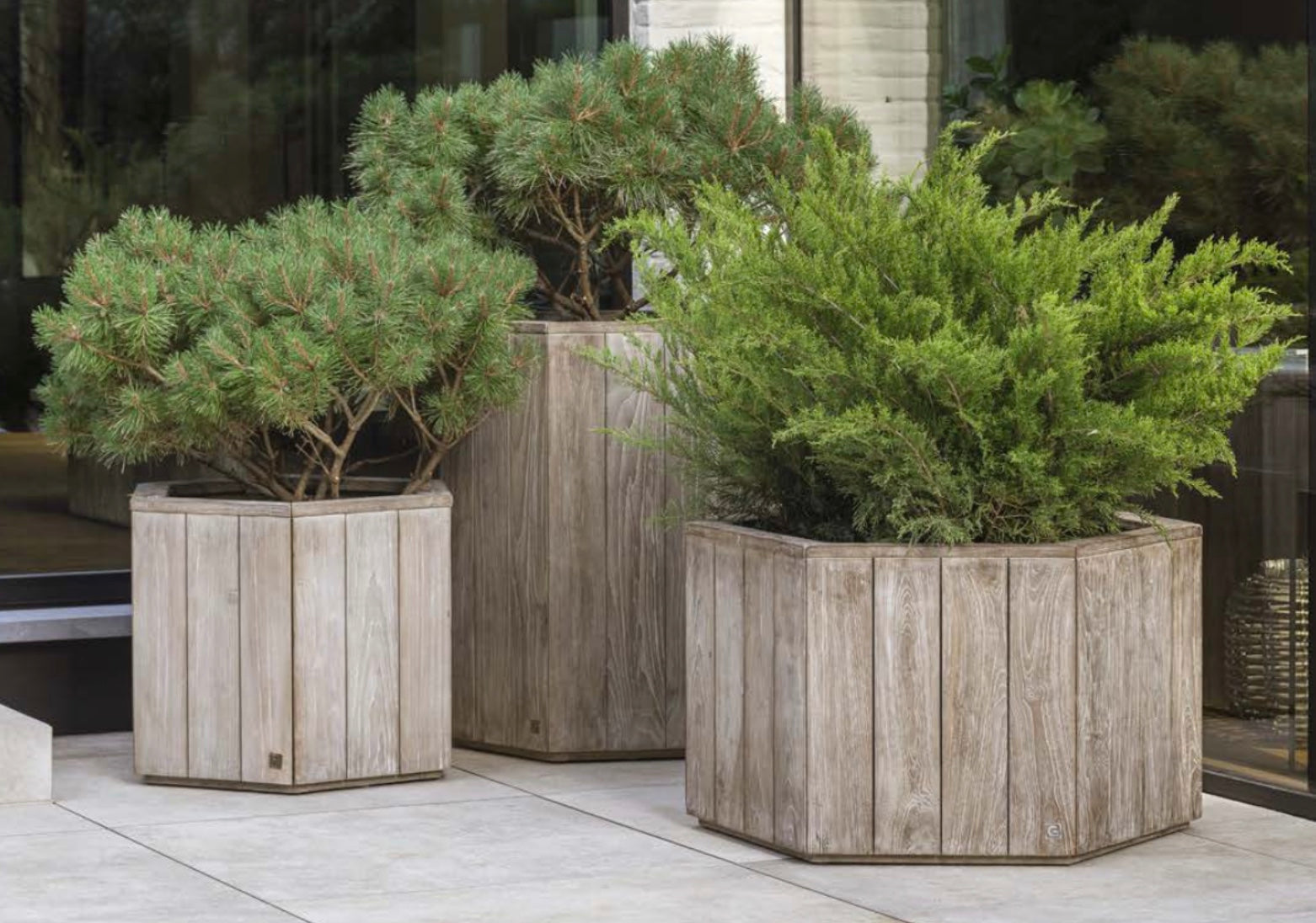 Hexagon planter Logan – scheel-larsen